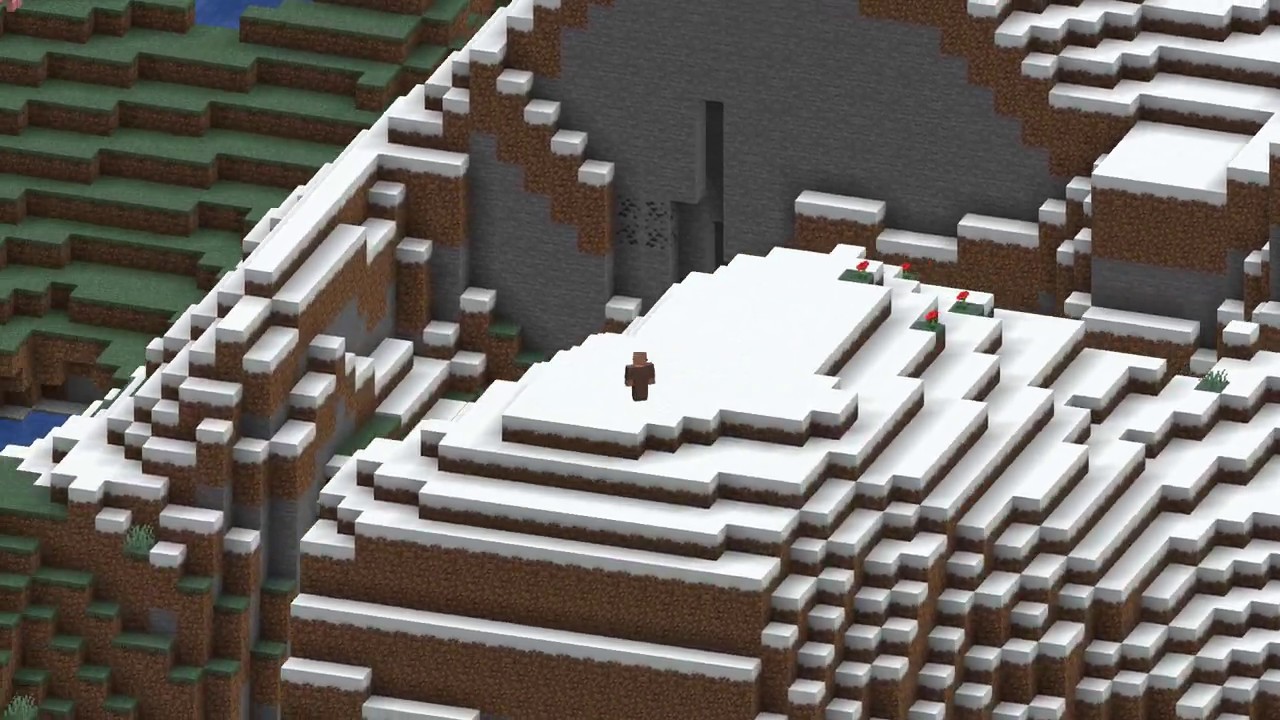 Minecraft, but it's orthographic - YouTube