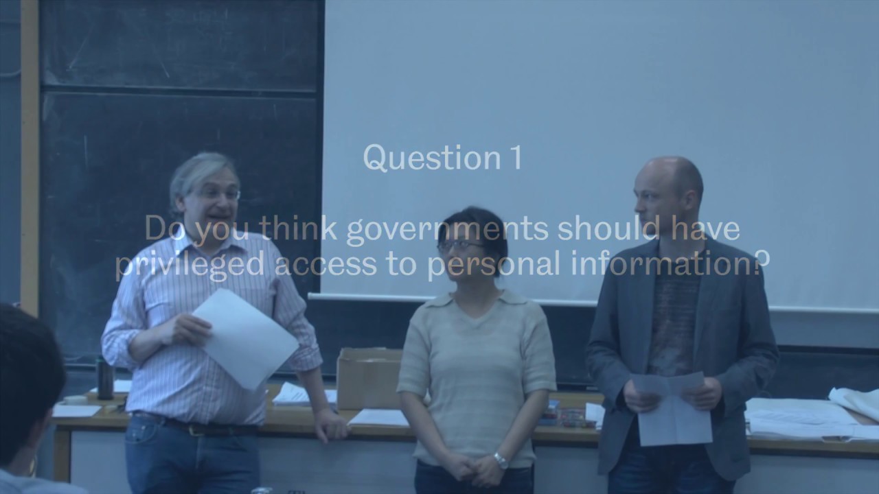 Deliberation Day 2016 - The Right to be Forgotten (Plenary Session ...