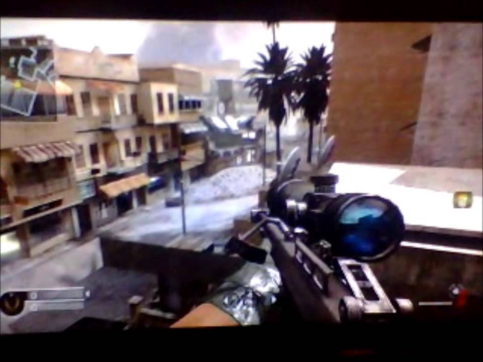 COD4 glitch on crossfire. - YouTube