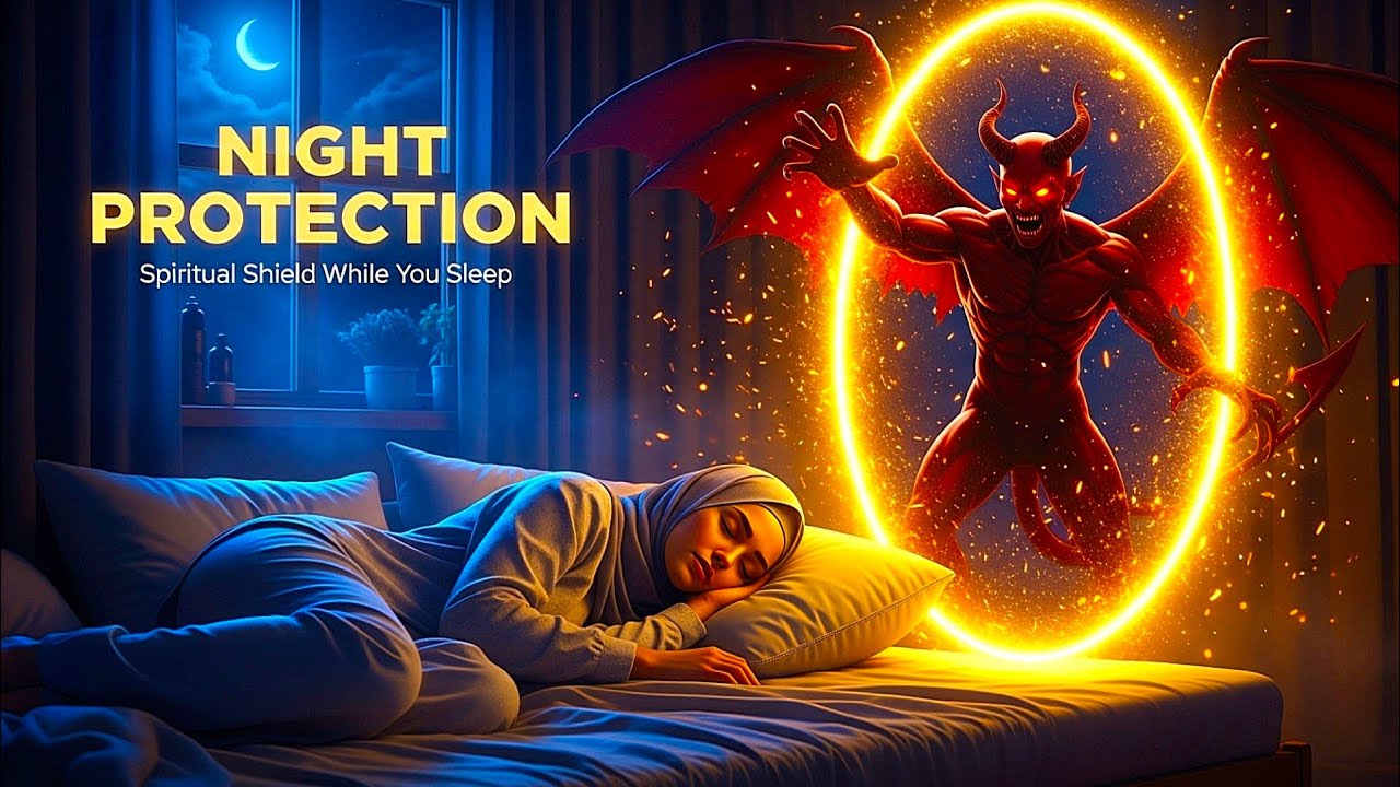 Sleep Under Allah’s Light 💫 Dua Before Sleeping for Protection from ...