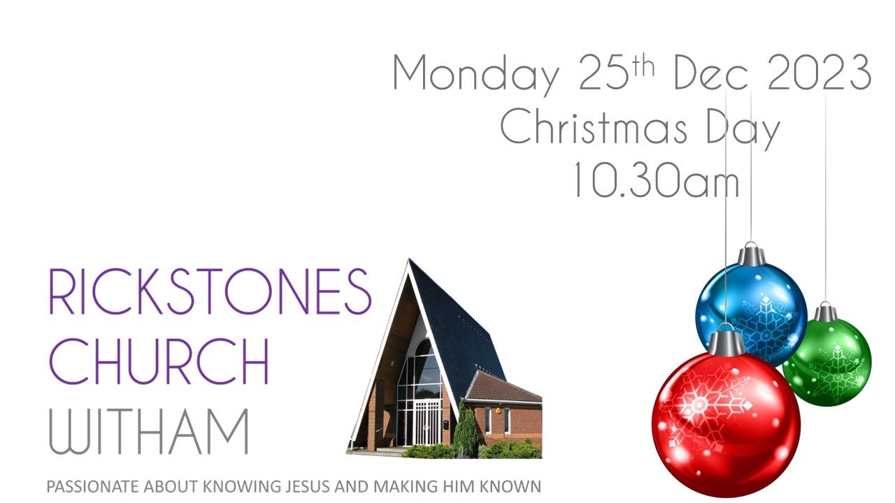 Rickstones Church Christmas Service 2023 - YouTube