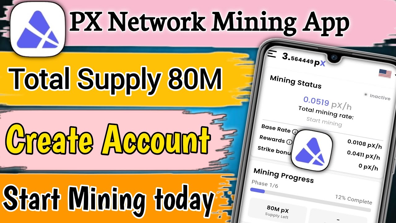 PX Network Mining App | PX Network Working Details | PX Network ka ...