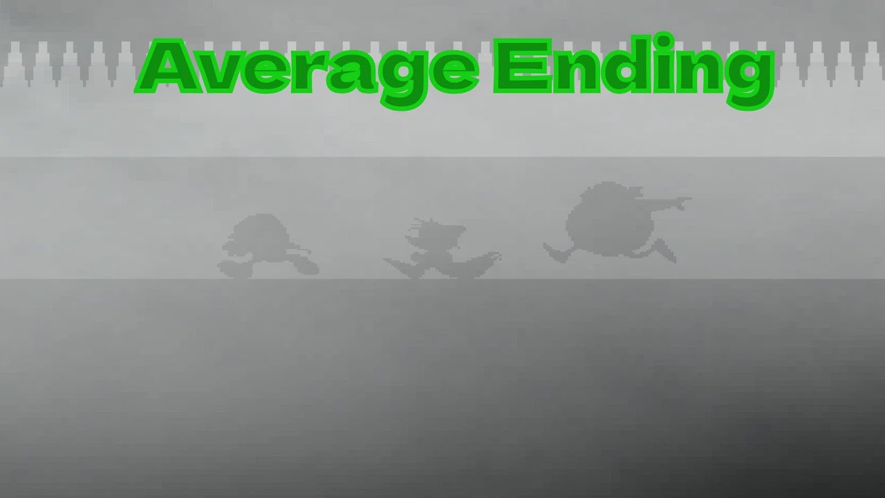 I guess this is considered solo endings for all 3 of them(Average ...