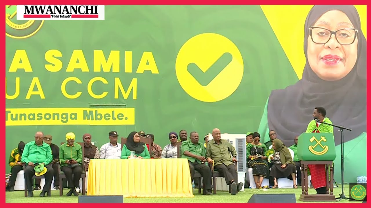 #🔴LIVE: MGOMBEA URAIS KUPITIA CCM, SAMIA SULUHU HASSAN AKIWA KATIKA ...