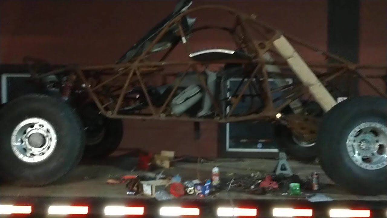 class 10 buggy build part 2 making a roller - YouTube