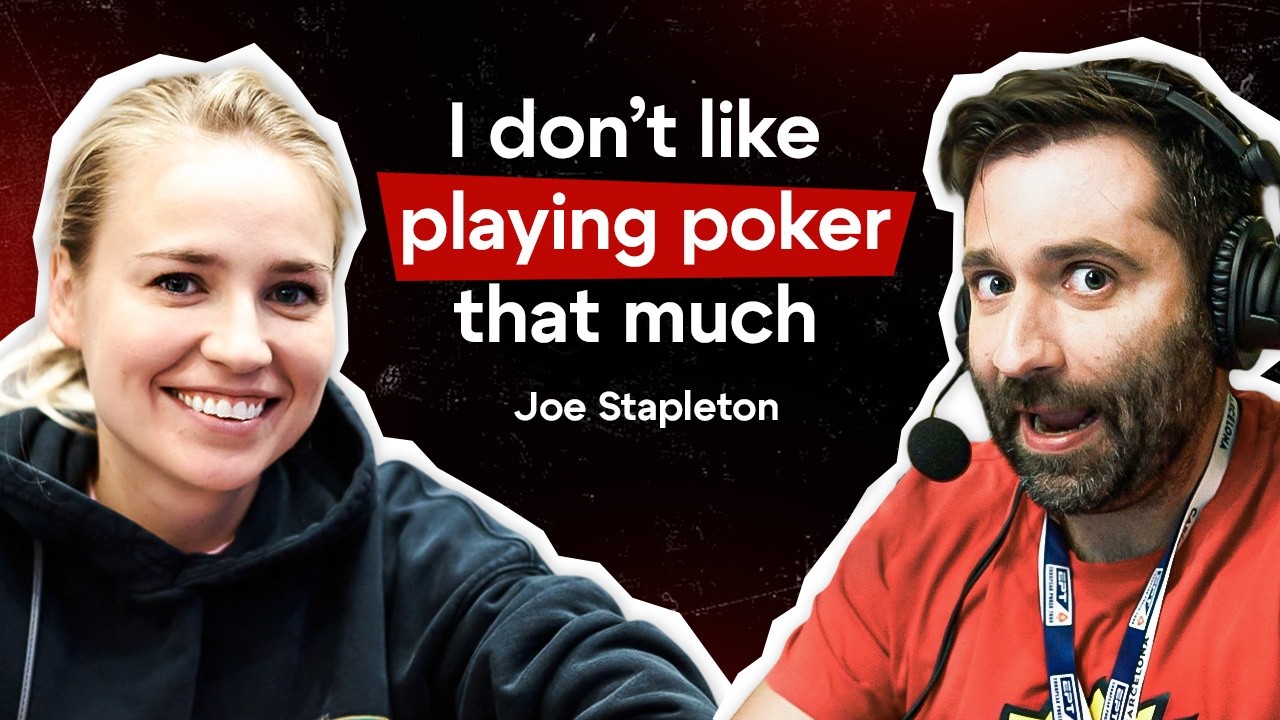 JOE STAPLETON — Poker Commentary, Comedy Boundaries, and the Stress of ...