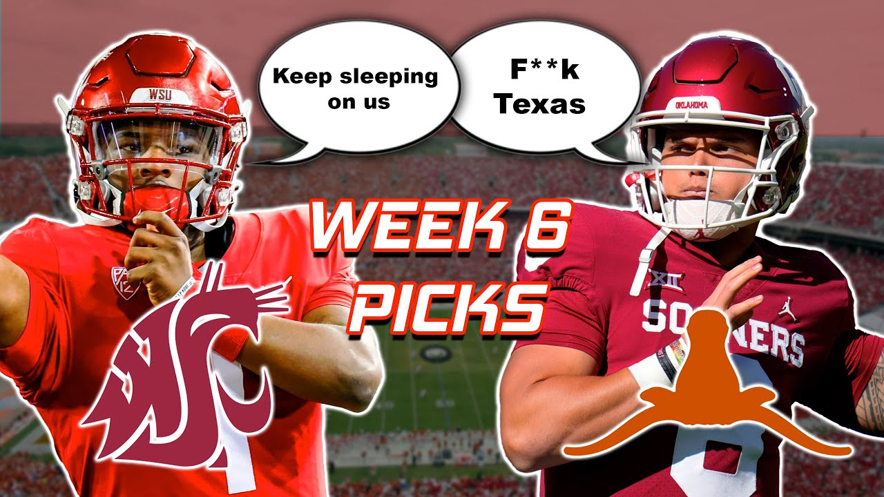 DO THESE PEOPLE WATCH FOOTBALL?! | WEEK 6 LOCKS | College Football Week ...