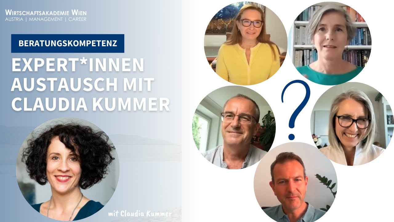 Beratungskompetenz | Expert*innen- Austausch mit Claudia Kummer - YouTube