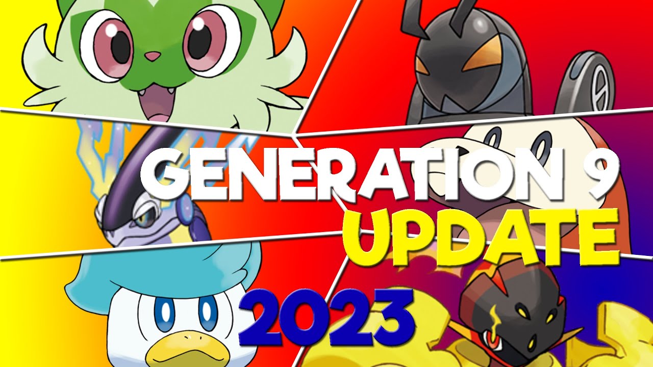 All Generation 9 Pokémon - UPDATED 2023 - YouTube