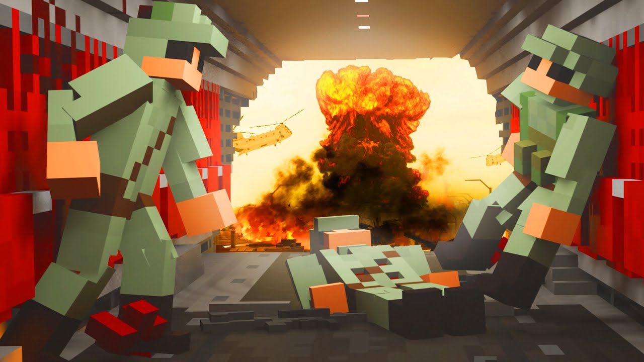 Realistic Nuclear Destruction with Ragdolls 😱 Teardown - YouTube