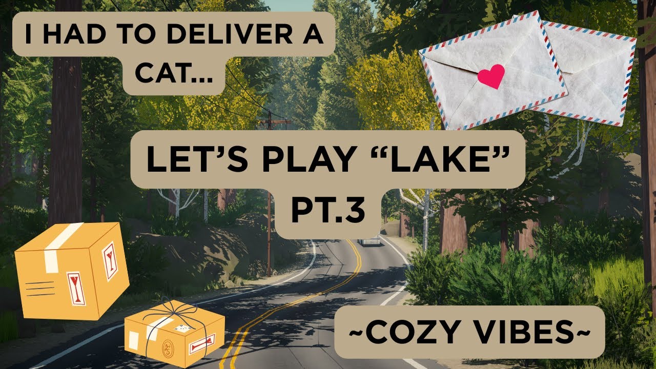 Playing the Cozy Mail Game “Lake” - Part 3 *plz dont judge my driving ...
