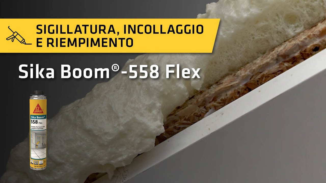 Sika Boom®-558 Flex-Schiuma poliuretanica a bassa post-espansione per ...