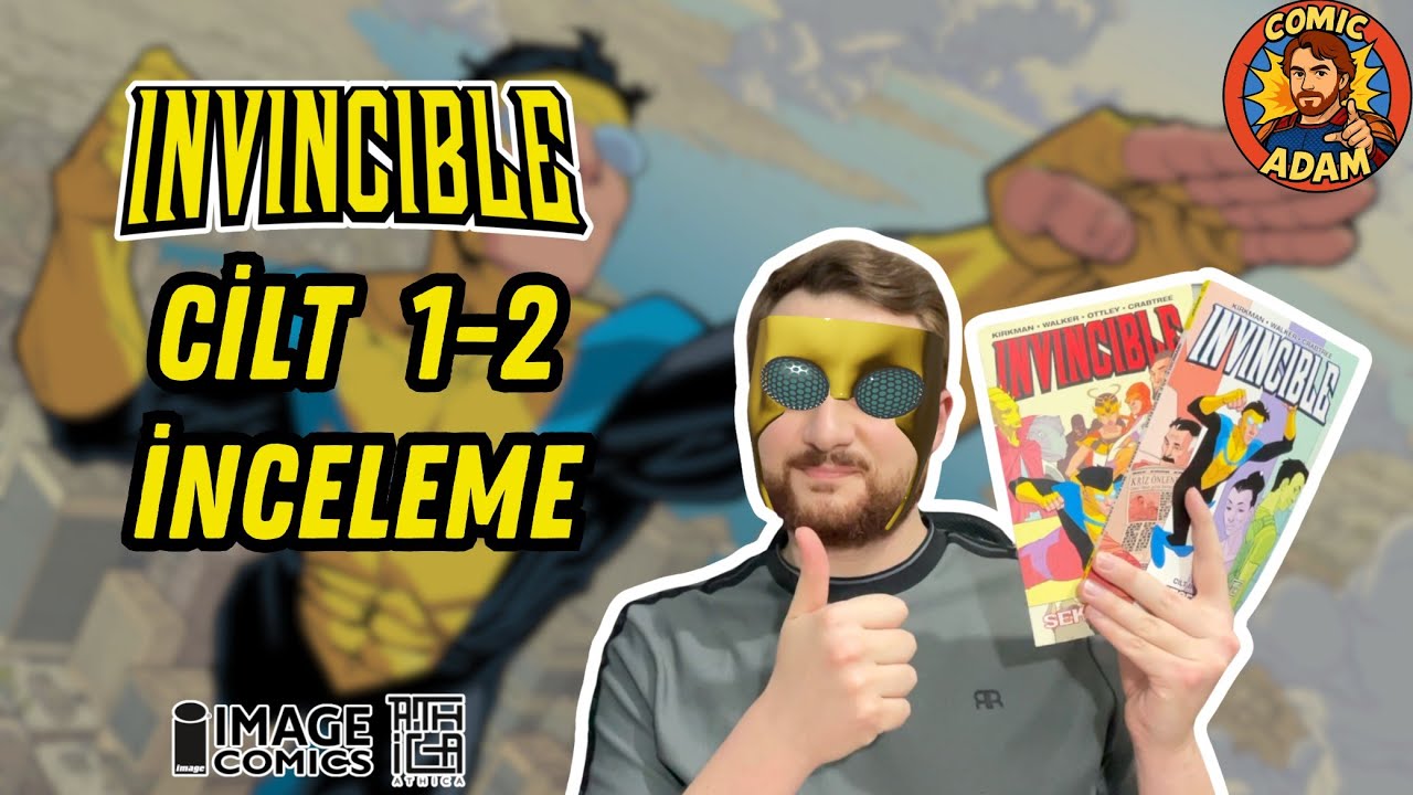 INVINCIBLE CİLT 1-2 (Genç Kahraman İş Başında) 🔍 ÇİZGİ ROMAN İNCELEME ...
