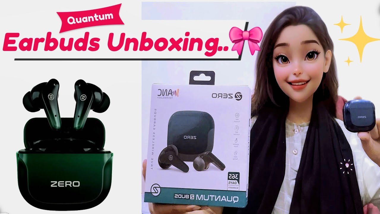 ZERO QUANTUM Z-BUDS | Zero Lifestyle Quantum Earbuds unboxing and ...