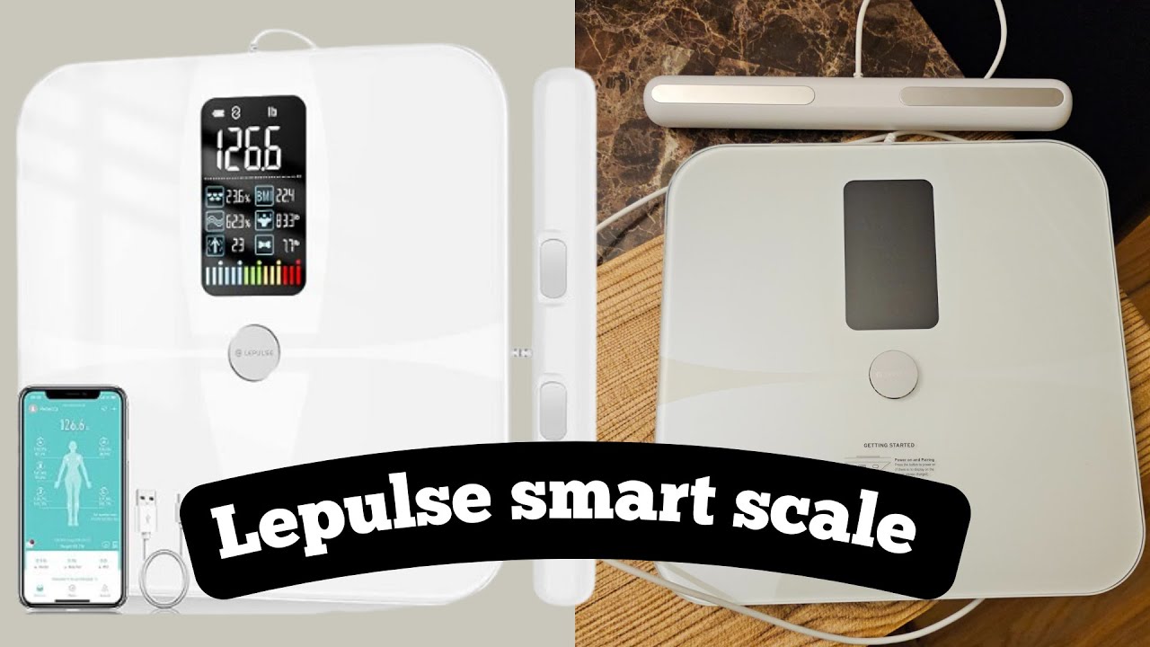 LEPULSE Smart Scale Unboxing & Review - YouTube