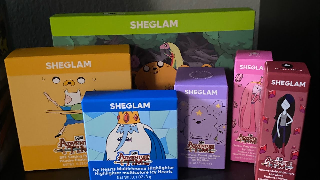 ASMR- Adventure Time makeup unboxing - YouTube