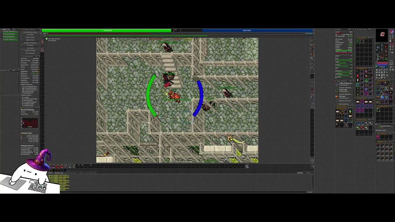 Tibia - EK - Summer Court - 508 to 510 - YouTube