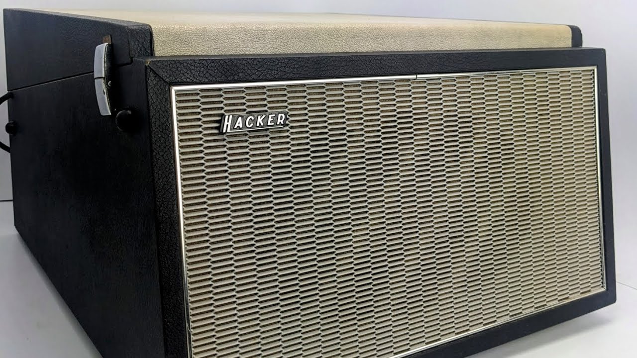 Superb Hacker Gondolier GP42 record player with Garrard deck ***FOR ...