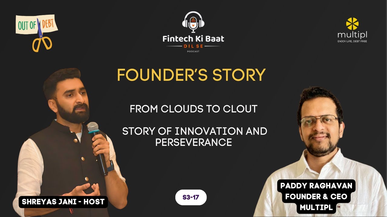 Watch Paddy Raghavan Founder & CEO of Mulipl Decode the DNA of Fintech Startup Success - YouTube