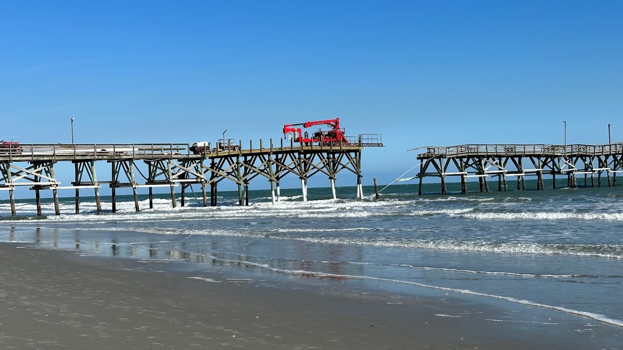 Spring Beach Day at Cherry Grove - YouTube