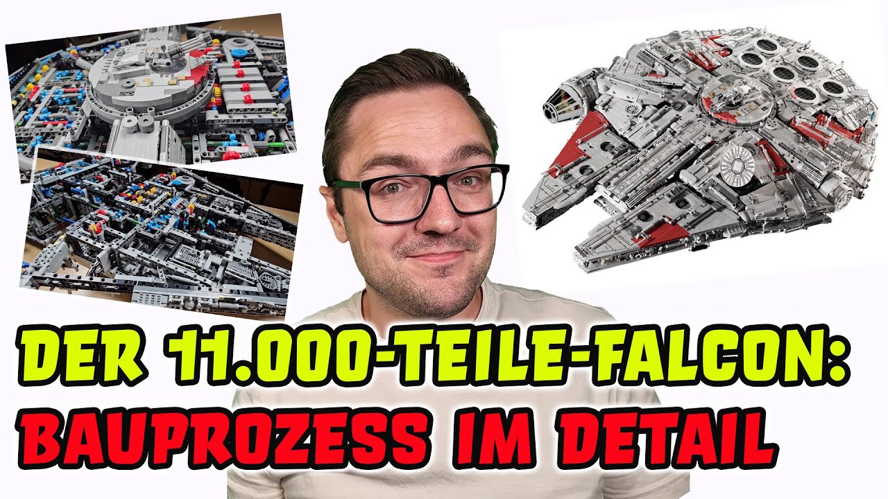 Das 11.000-Teile-Monstrum im Detail - K-BOX 10521 Millennium Falcon ...