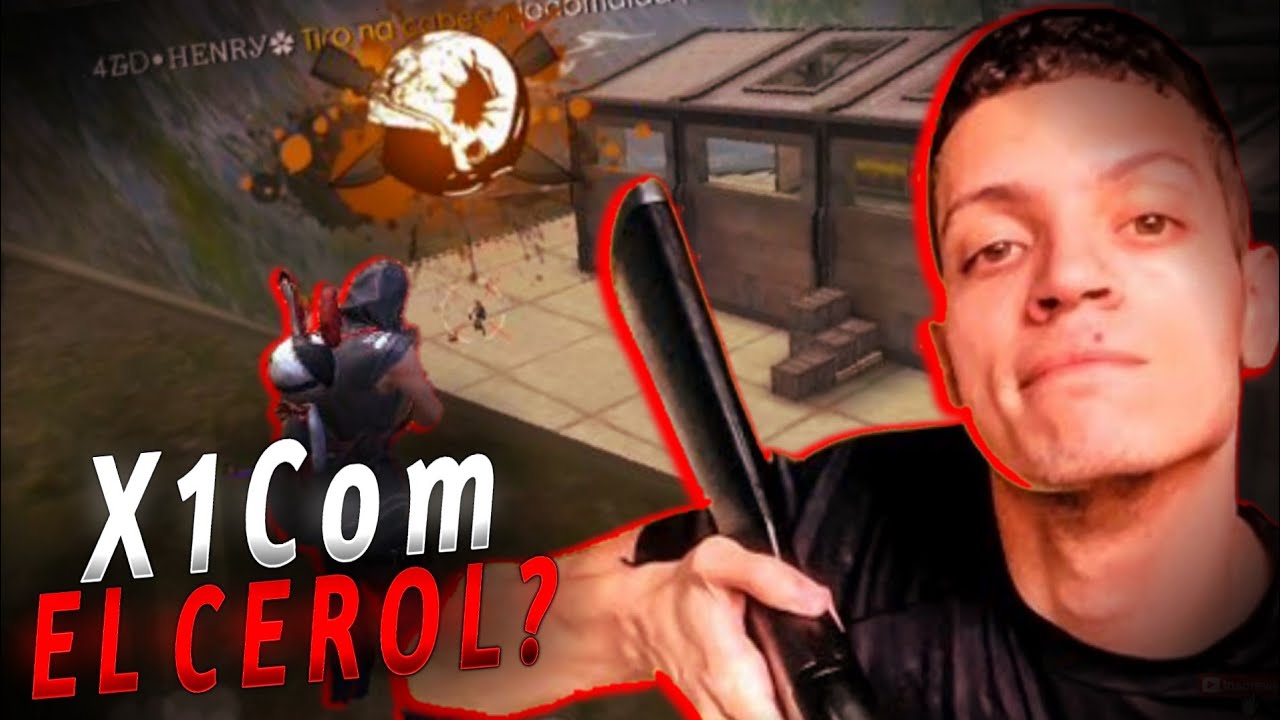 CAI NA MESMA PARTIDA DO CEROL , PEGAMOS X1? FREE FIRE - YouTube