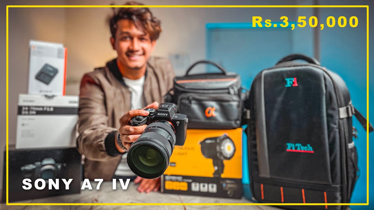 My Rs 3,50,000 Camera - Sony A7 IV || MY DREAM CAMERA || Gaurav Vlogs ...