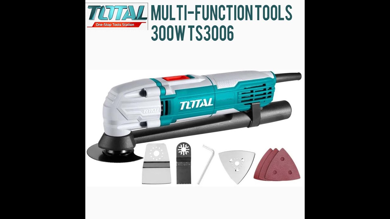 THE MANY USES OF TOTAL MULTI-FUNCTION TOOL 300W - YouTube