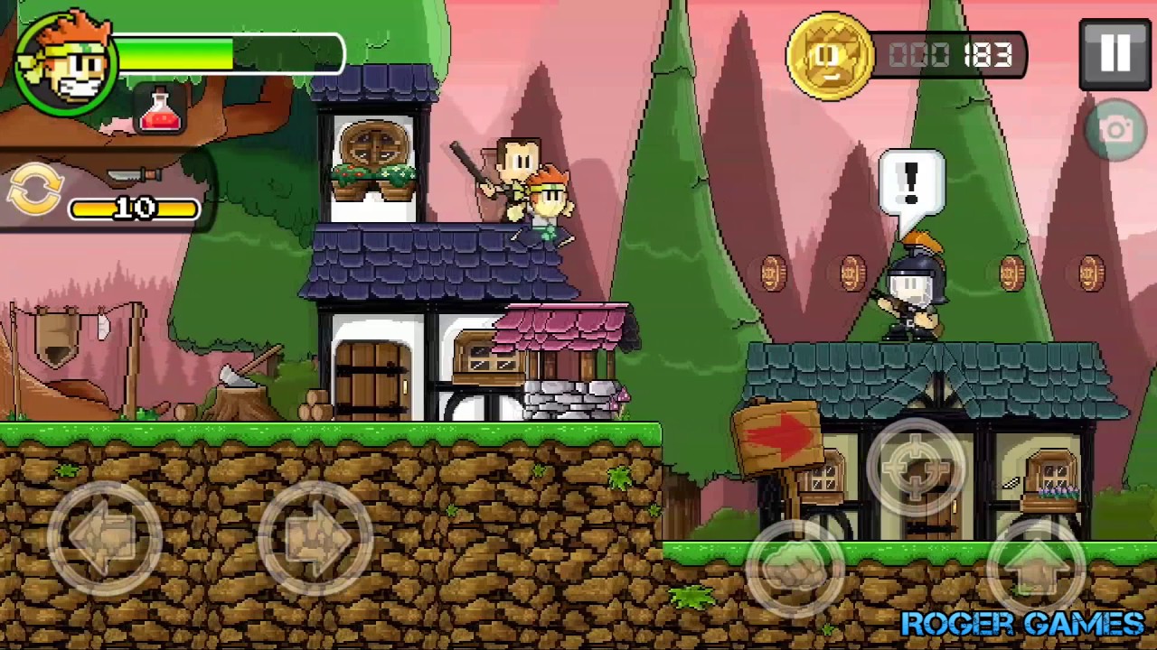 Gameplay Dan The Man Android - YouTube