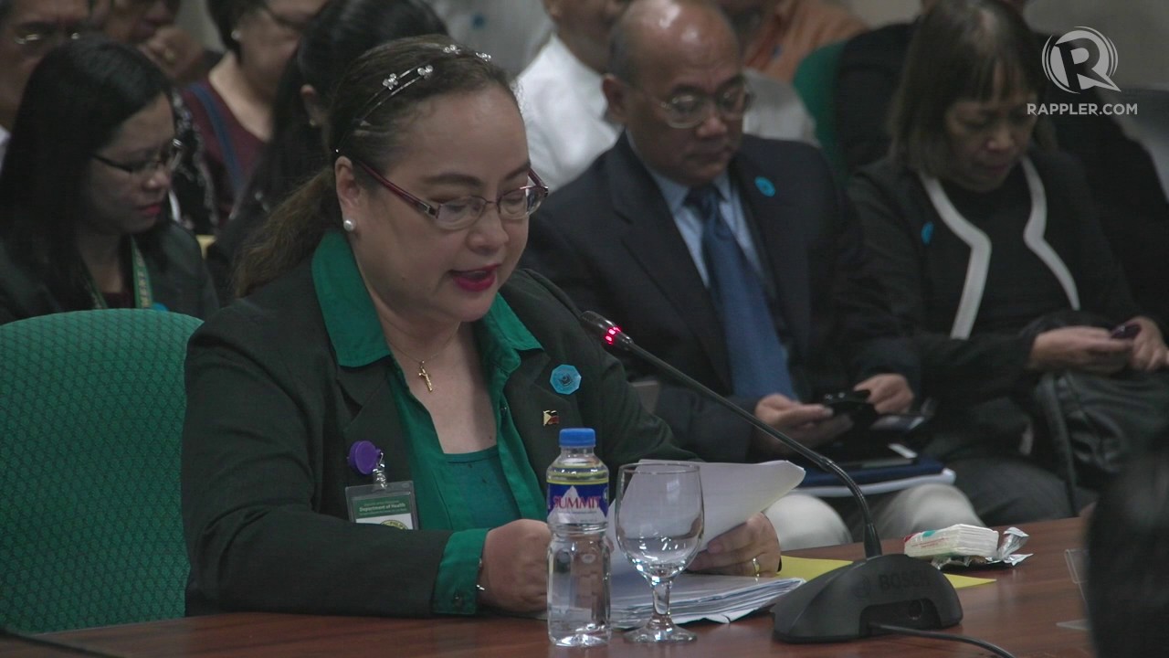 Health Secretary Paulyn Ubial at confirmation hearing - YouTube