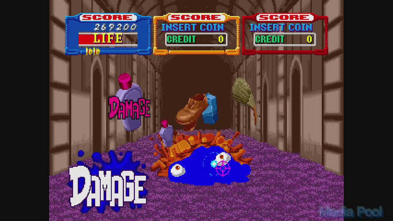 Laser Ghost (Arcade) Playthrough longplay retro video game - YouTube