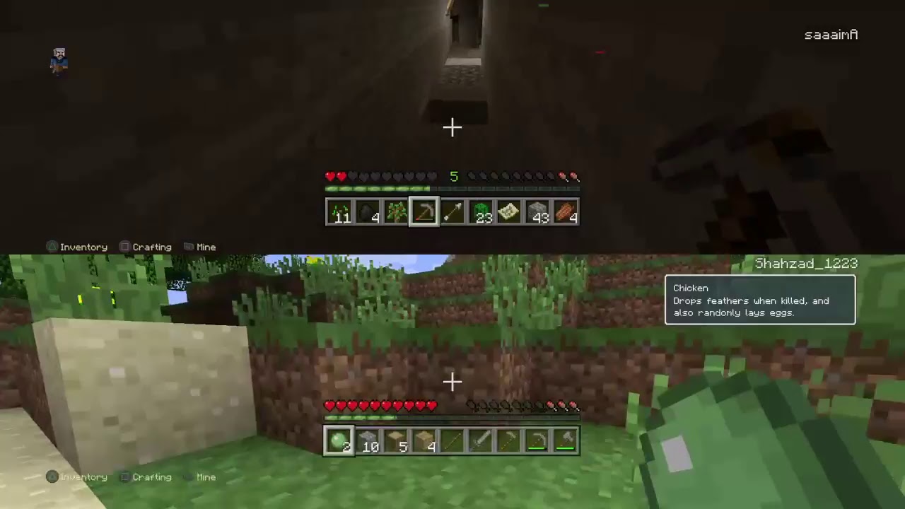 Minecraft gameplay - YouTube
