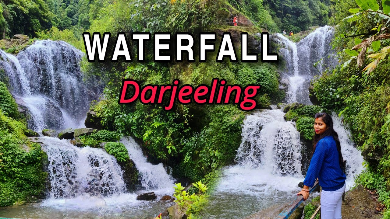 Ep 04 Darjeeling tour in Monsoon | Rock Garden Waterfall ️ Batasia Loop ...