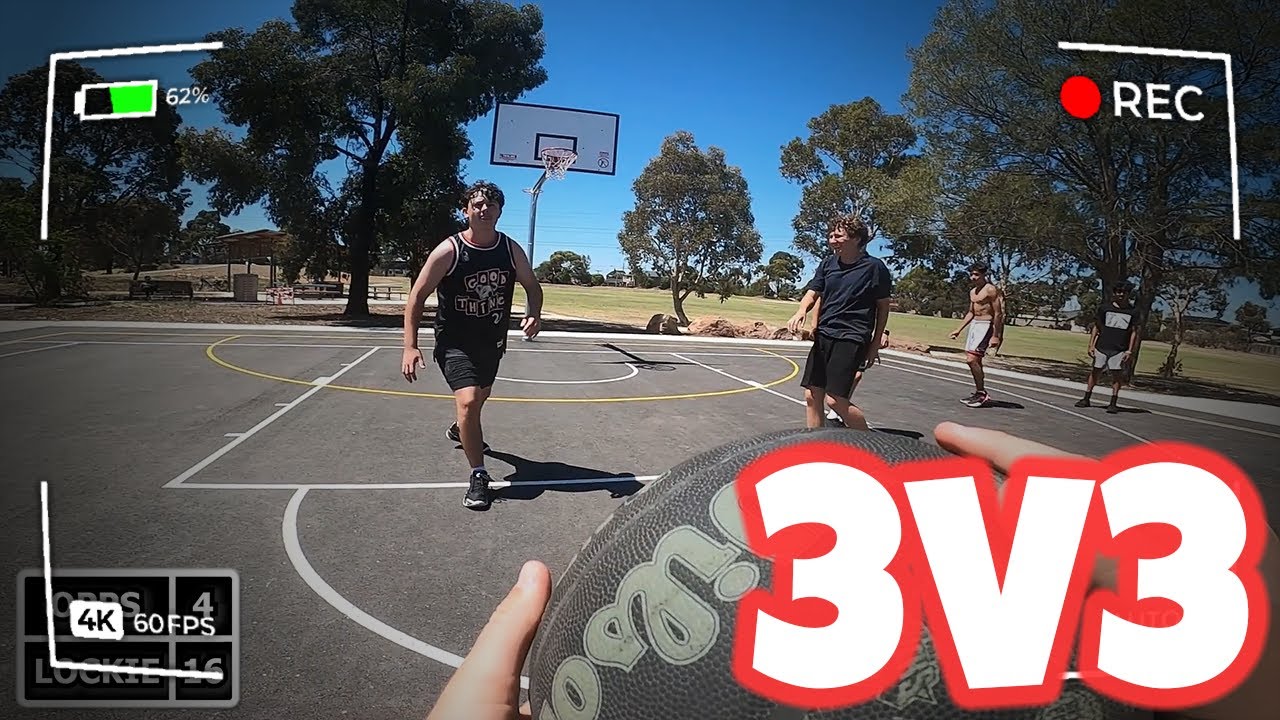 FIRST PERSON POV BASKETBALL 3V3! - YouTube