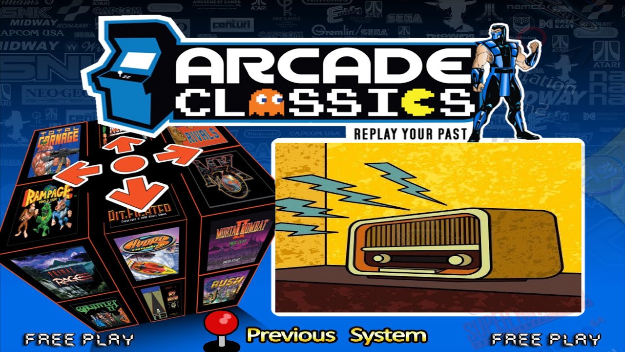 Arcade Classics Intro - Soundtrack - YouTube