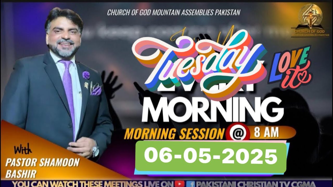 "Start Your Day with God's Power – Morning Sermon by Pastor Shamoon ...