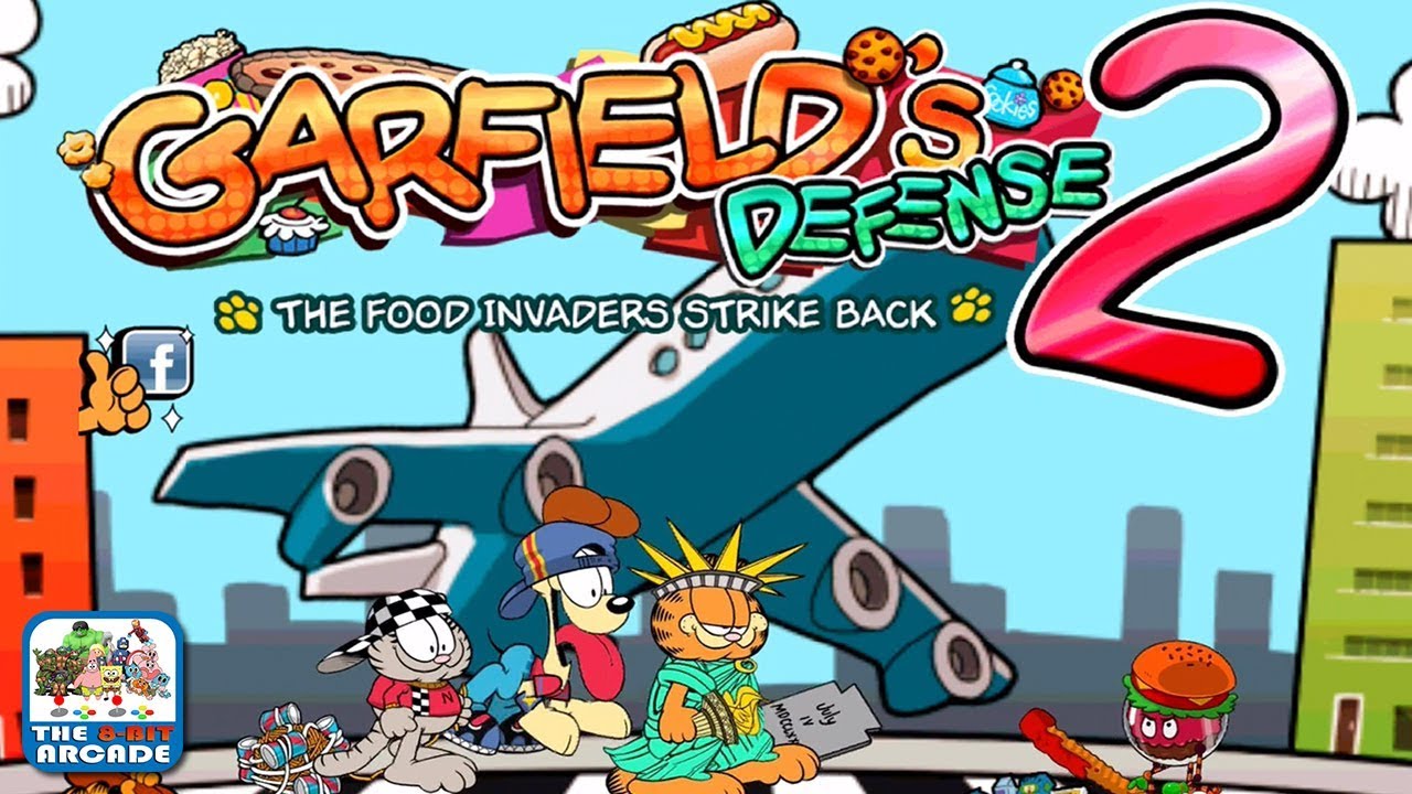 Garfield's Defense 2 - The Food Invaders Strike Back (iOS/iPad Gameplay ...