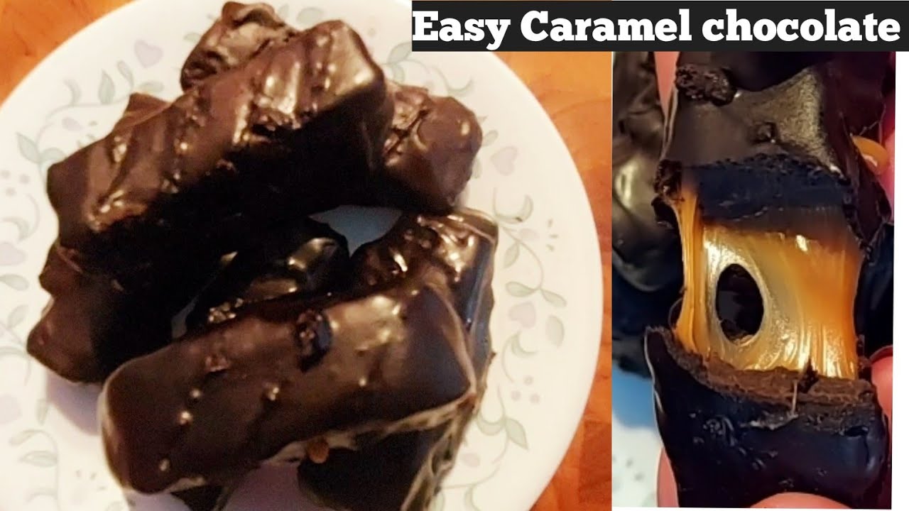 Caramel filled Chocolate | Chocolate | Caramel filled Chocolate bar ...