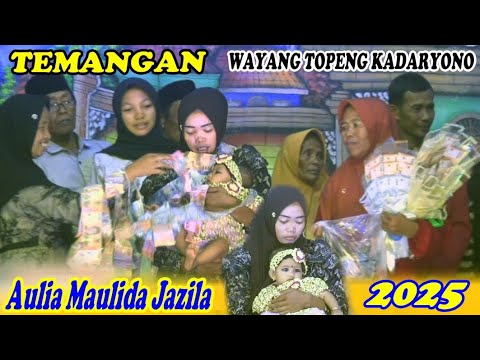 Temangan || Aulia Maulida Jazila || Wayang Topeng Kadaryono || 2025 ...