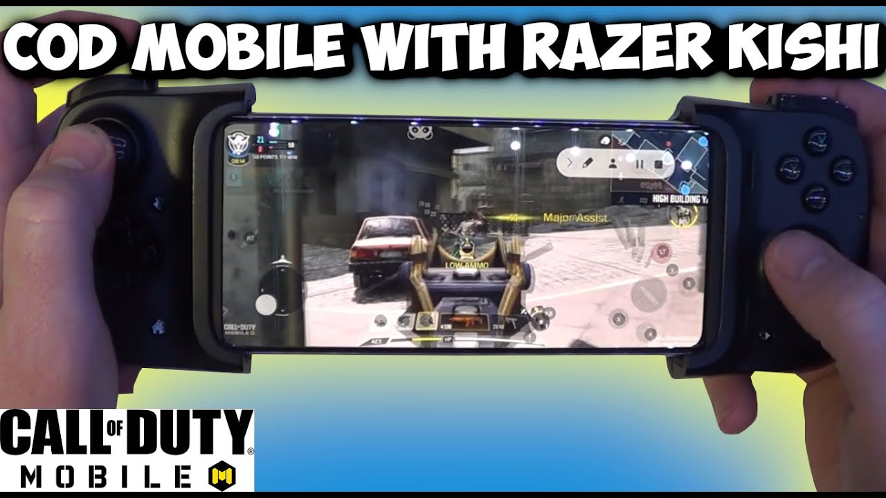 Call of Duty Mobile using a Razer Kishi Controller - YouTube
