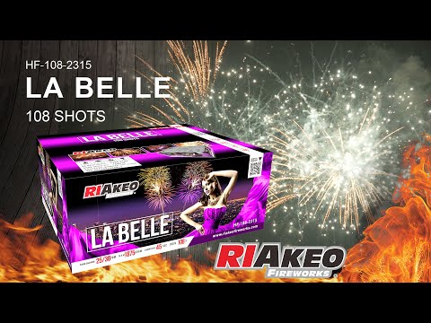 LA BELLE   HF-108-2315  25/30mm | RIAKEO FIREWORKS