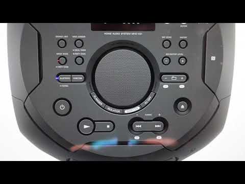 Hard Reset des Sony MHC-V21 Party-Lautsprechers