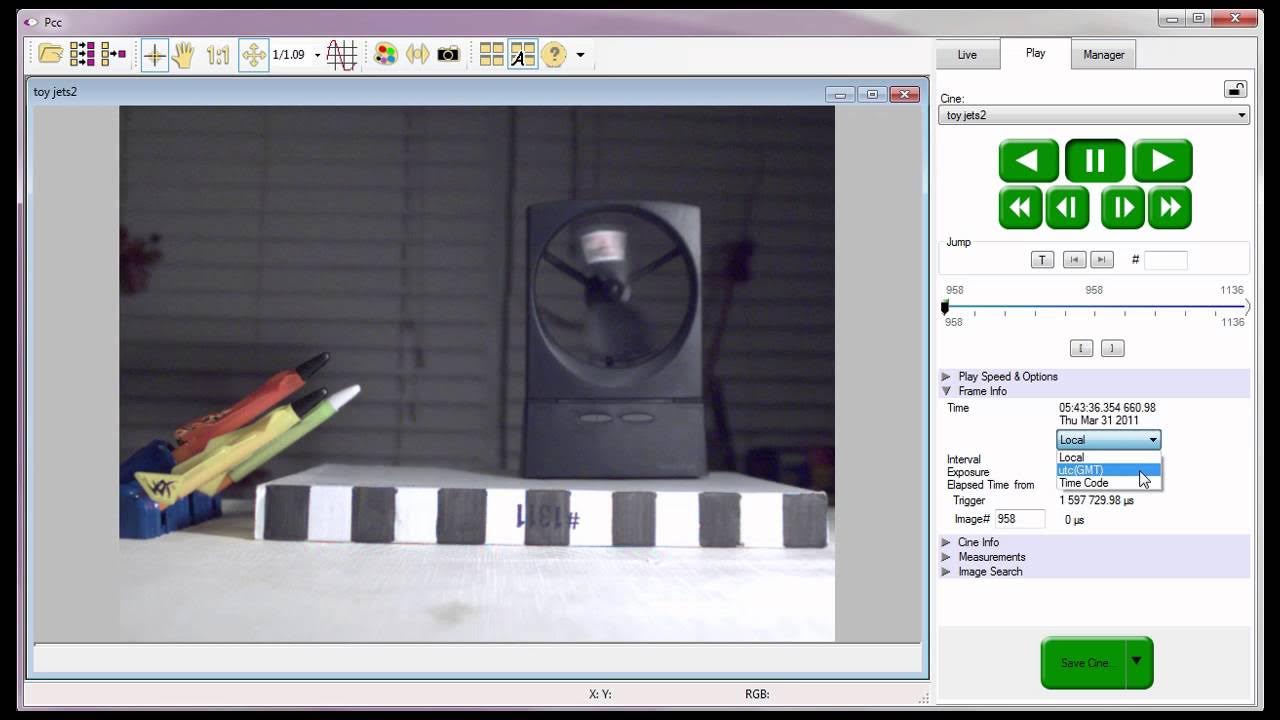 Cine Analysis Part I (Timing Measurements) PCC Tutorial - YouTube