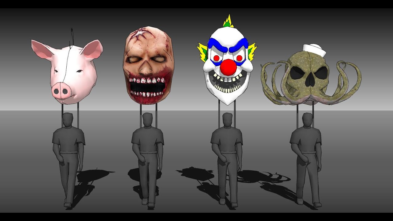 Giant Backpack Heads for Scarowinds Parade - YouTube