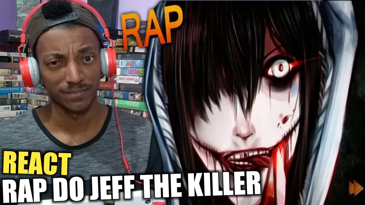 Rap do Jeff The Killer "GO TO SLEEP" | Raplay #REACT - YouTube