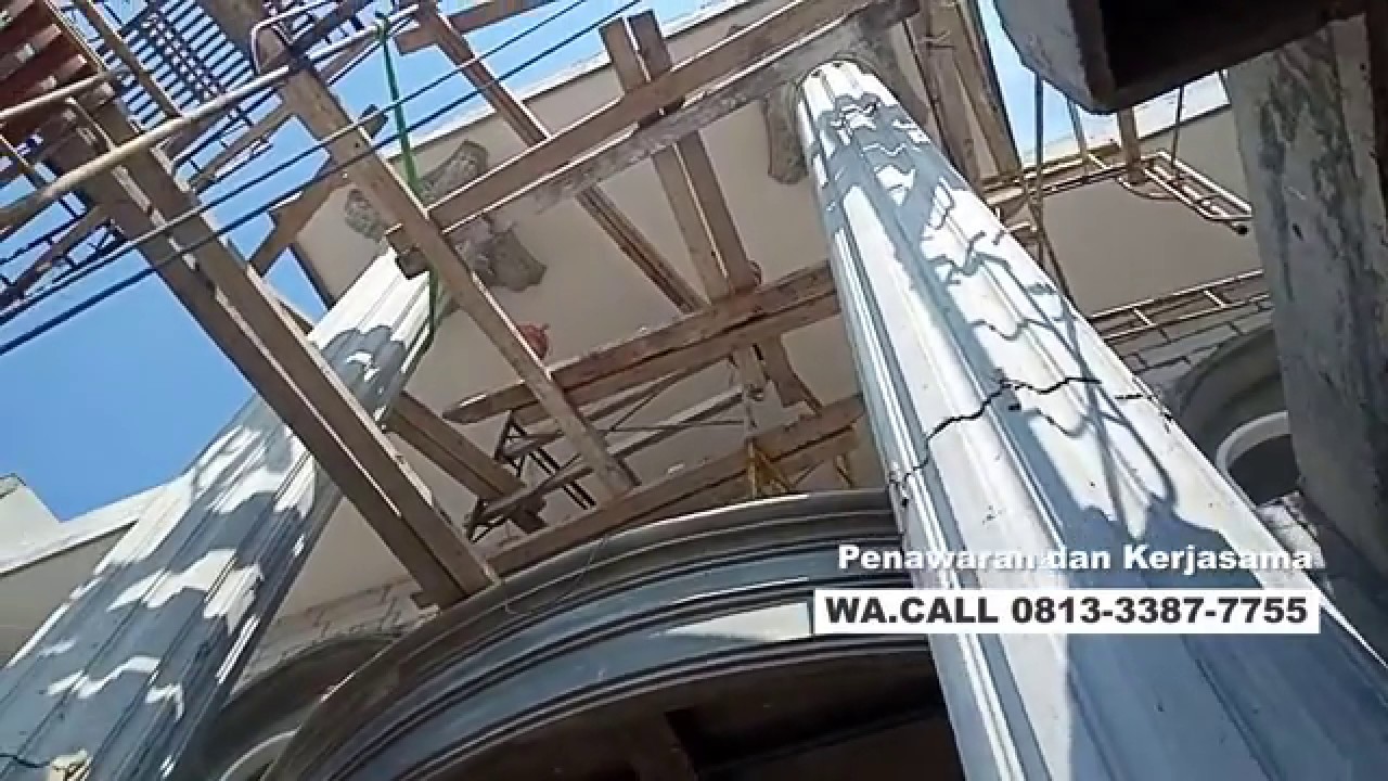 Pilar atau Tiang Rumah Mewah (Hasil Pemasangan part 2) - YouTube