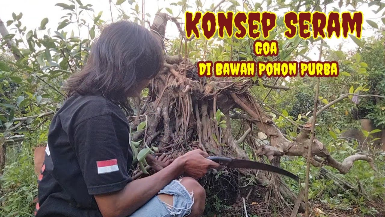 Konsep Seram, Goa Di Bawah Pohon Purba - YouTube