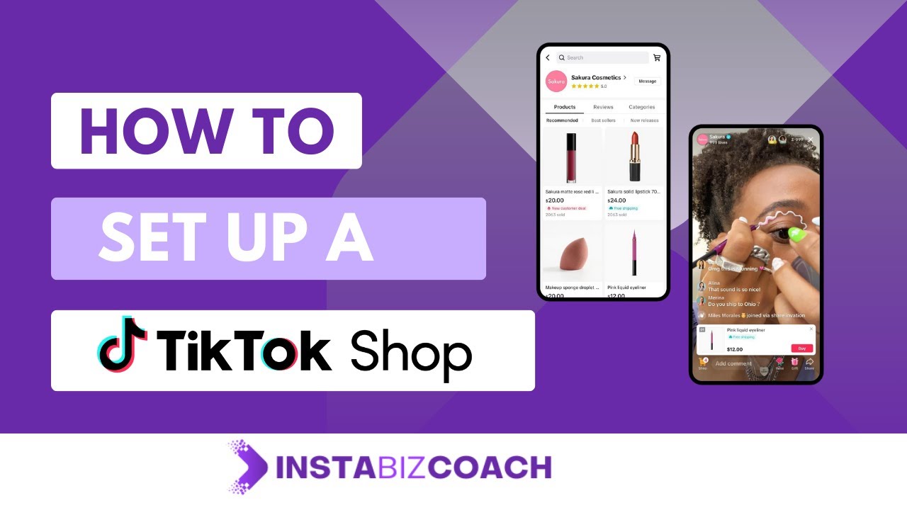 How To Set Up A Tik Tok Shop US - YouTube