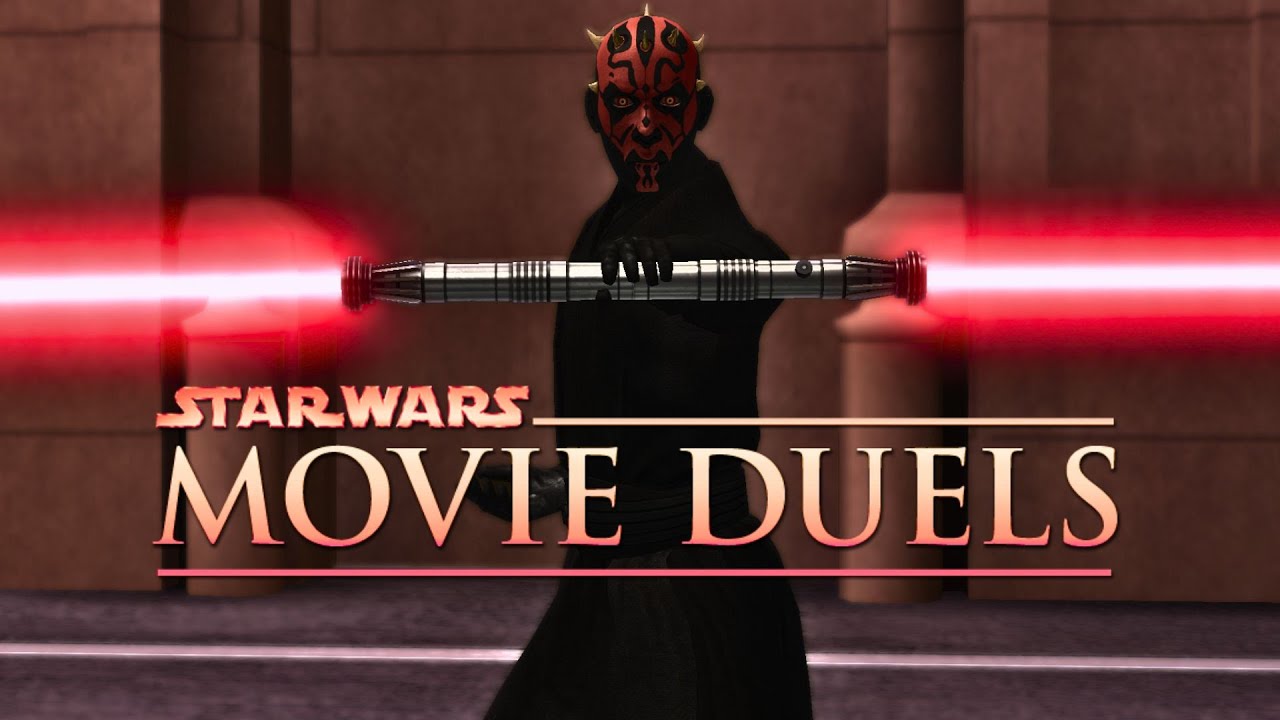 Star Wars: Movie Duels - Duel of Fates | Darth Maul - YouTube
