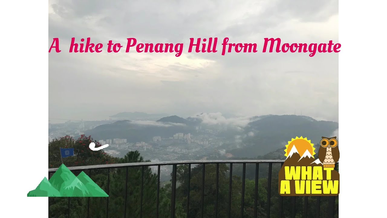 A hike to Penang Hill from Moongate | Hiking in Penang, Malaysia #7 ...